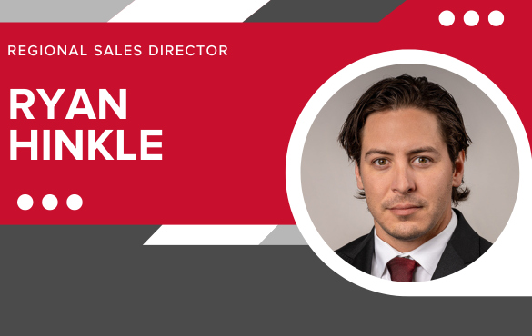 Ryan Hinkle Hired as Regional Sales Director