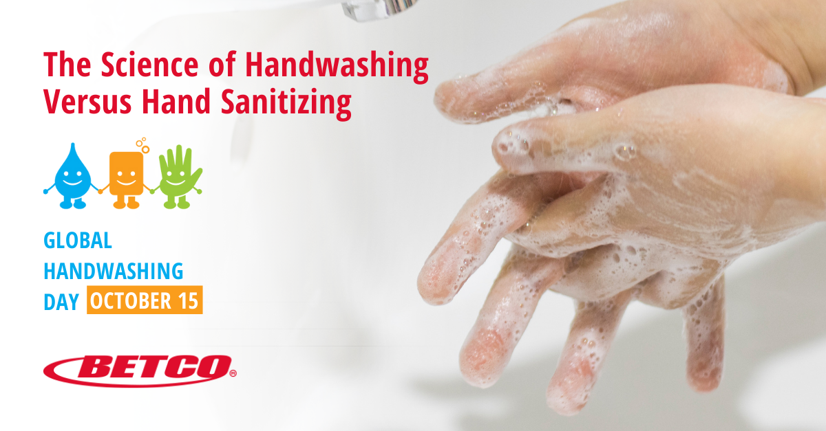 The Science of Handwashing Versus Hand Sanitizing